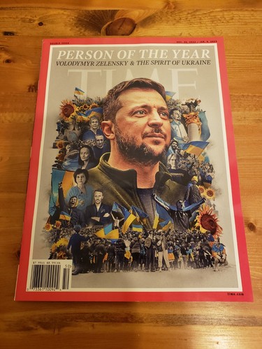 Time Magazine Person of the Year Volodymyr Zelensky & The Spirit of ...