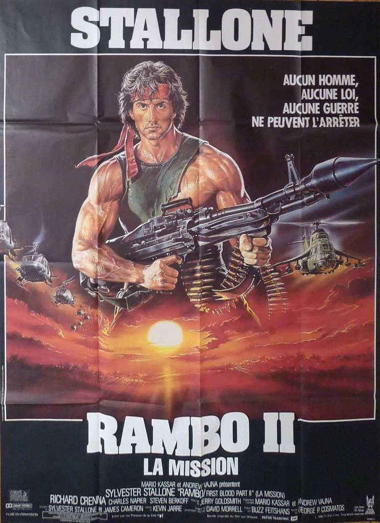 Sylvester Stallone Rambo 2