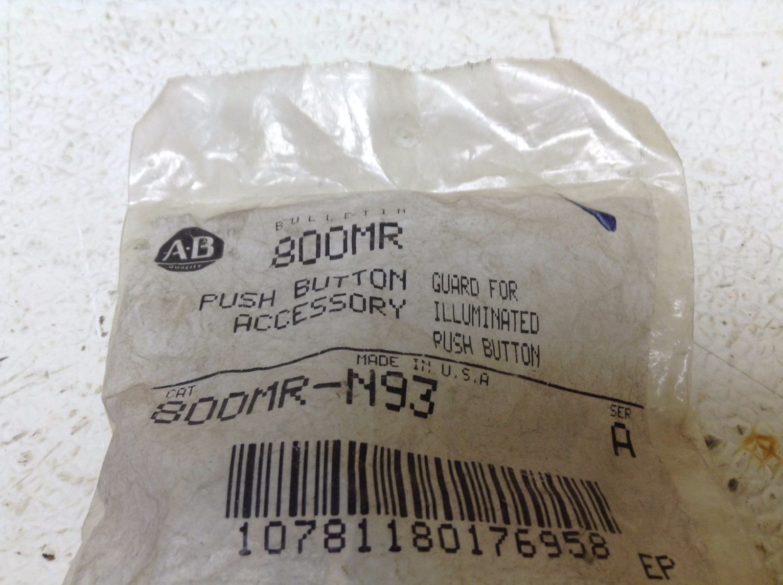 Allen Bradley 800MR-N93 Guard for Illuminated Push Button 800MRN93 New (TB) | eBay