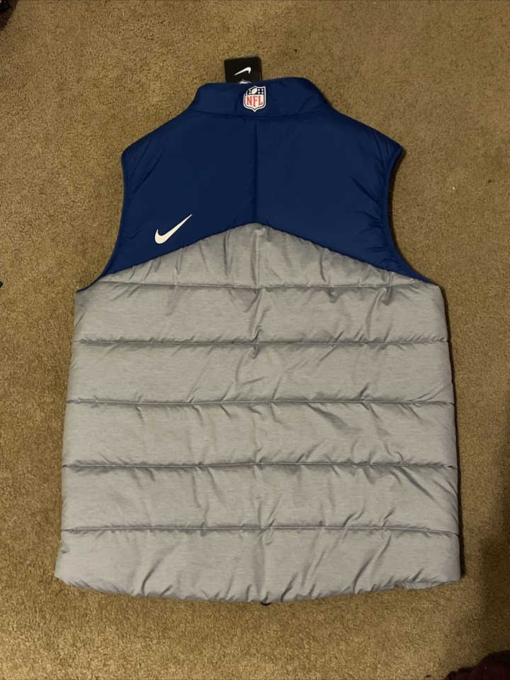 NY Giants Nike NFL Puffer Vest NWT Size Medium | eBay