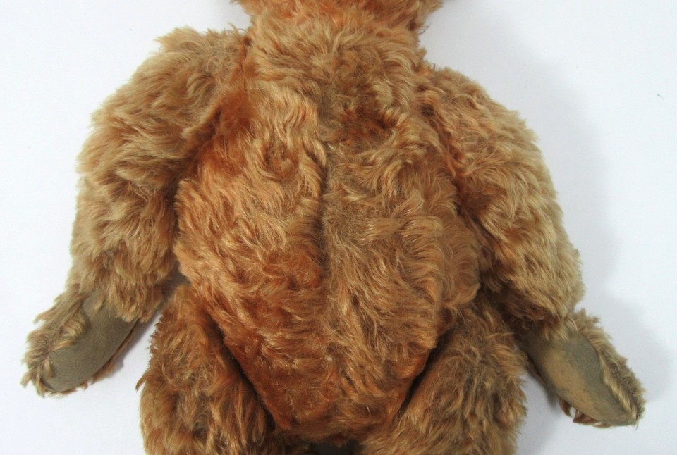 VINTAGE STEIFF? MOHAIR TEDDY BEAR CENTER SEAM HEAD NEEDS REPAIR 20" | eBay
