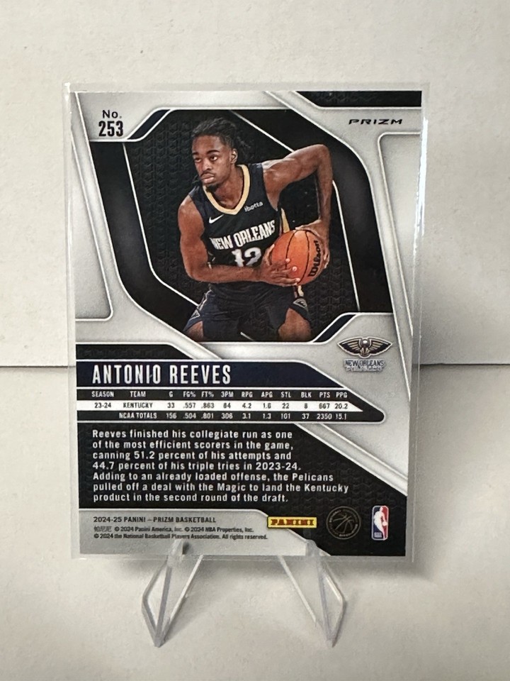 2024-25 Panini Prizm - Antonio Reeves #253 Ice Prizm (RC) | eBay