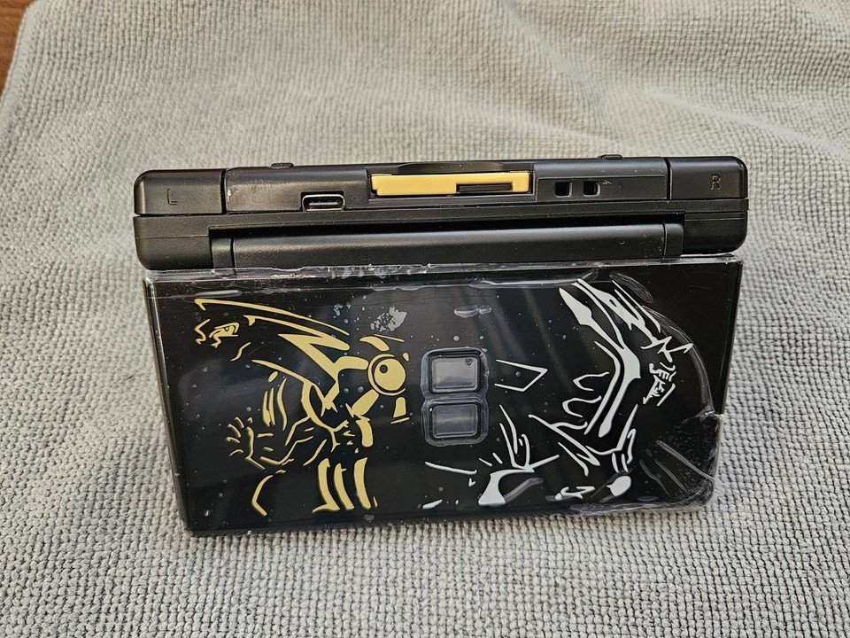 Upgraded NDS Lite - USB-C - Aftermarket Pokemon Shell - R4 Card w/ 32GB ...