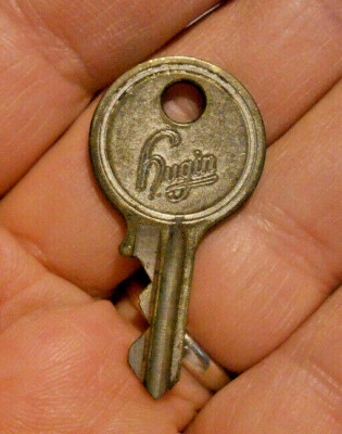 Vintage Old Original Antique Obsolete hugin Cash Register Key 0,1 0 1 0 ...