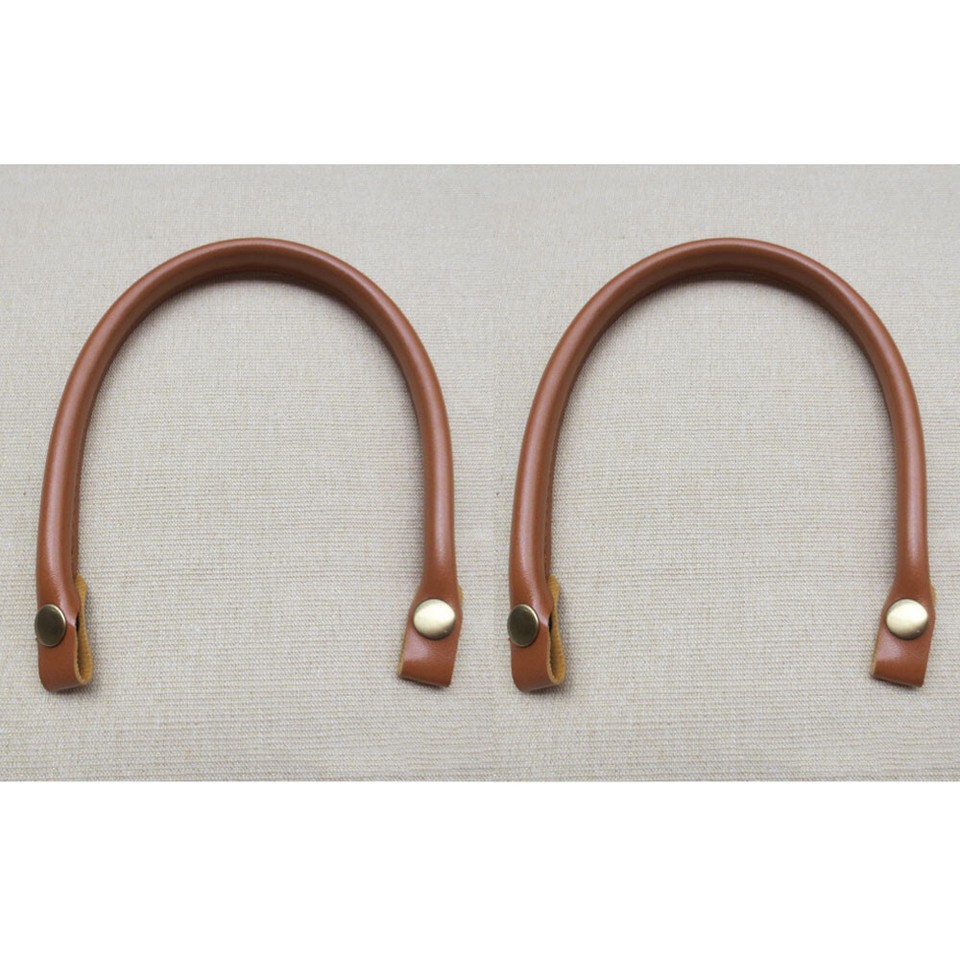2PCS Leather Bag Handles Replacement Shoulder Bag Handbag Tote Bag ...