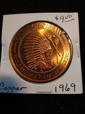 1969 Choctaw Copper Doubloon - Mardi Gras | eBay