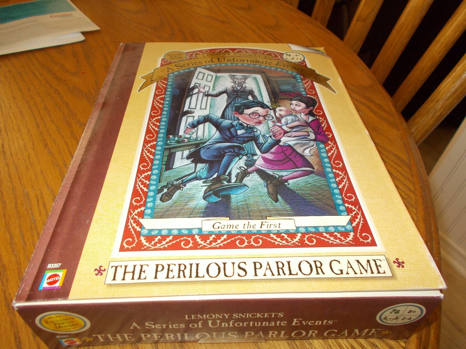 Mattel Boardgame Lemony Snicket S a Series of Unfortunate Events Game ...