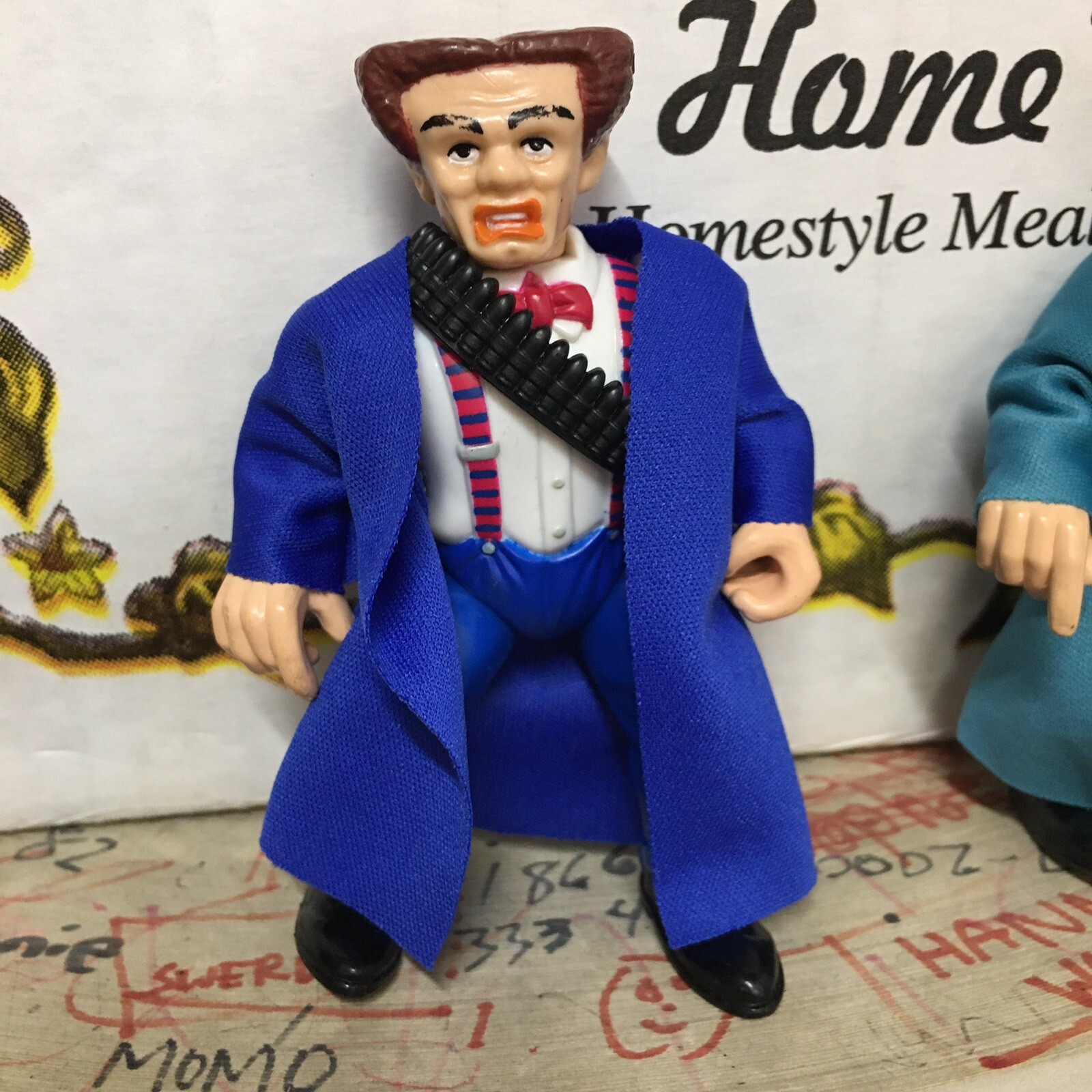 Custom Playmates Dick Tracy Flat Top JACKET TRENCH COAT (Coat ONLY no ...