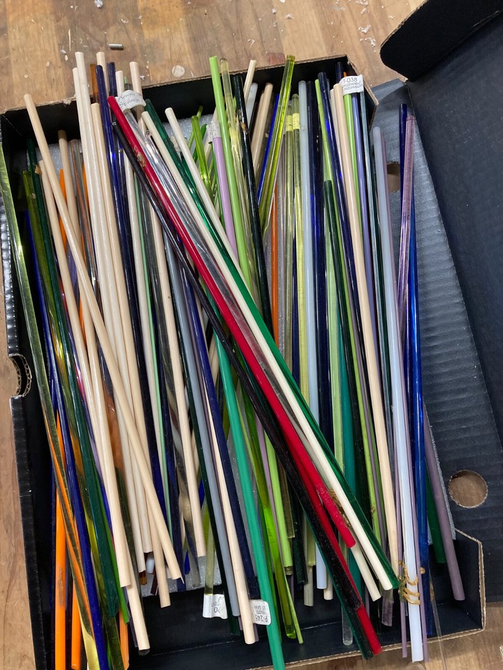 5 lbs Glass Rods Mixed Lot, Lampwork --#5 | eBay