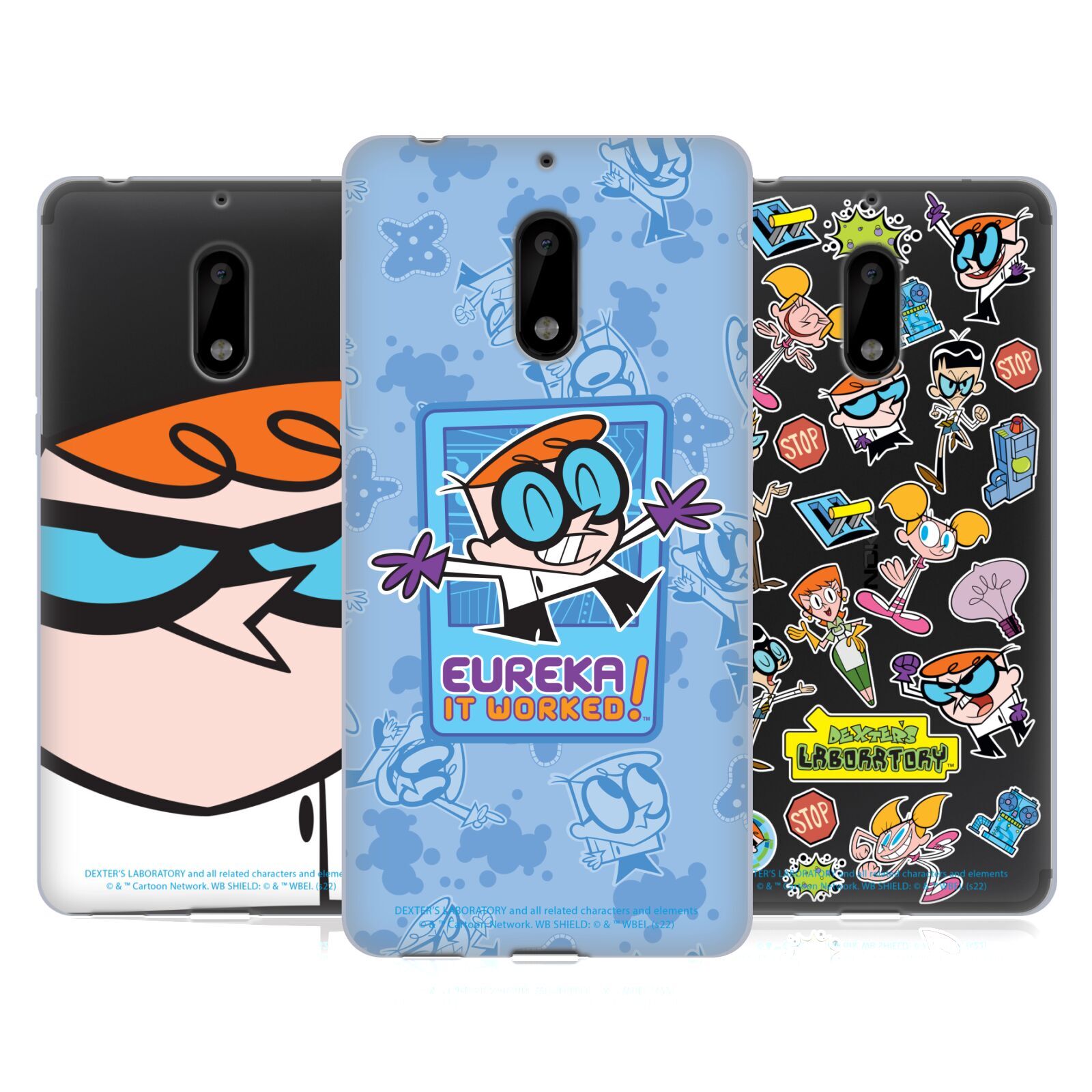 OFFICIAL DEXTER'S LABORATORY GRAPHICS SOFT GEL CASE FOR NOKIA PHONES 1 ...
