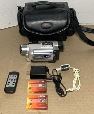 JVC Digital Video Camera GR-DVL510U Mini DV Camcorder W/ Bag ...