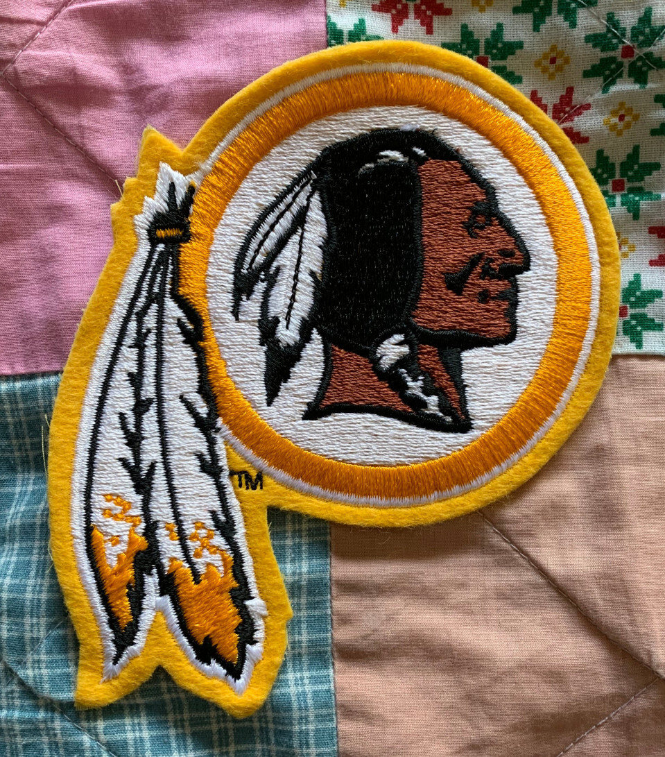 Washington Redskins Vintage Patch NFL Football | eBay