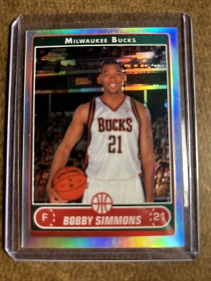 2007 Topps Chrome Bobby Simmons Bucks #136 | eBay
