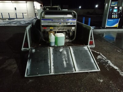 Used HYDROTECH Hot Water Pressure Washer Trailer | eBay