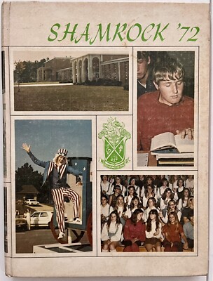 1972 SHAMROCK HIGH SCHOOL YEARBOOK, THE EMERALD, DECATUR, GA | eBay
