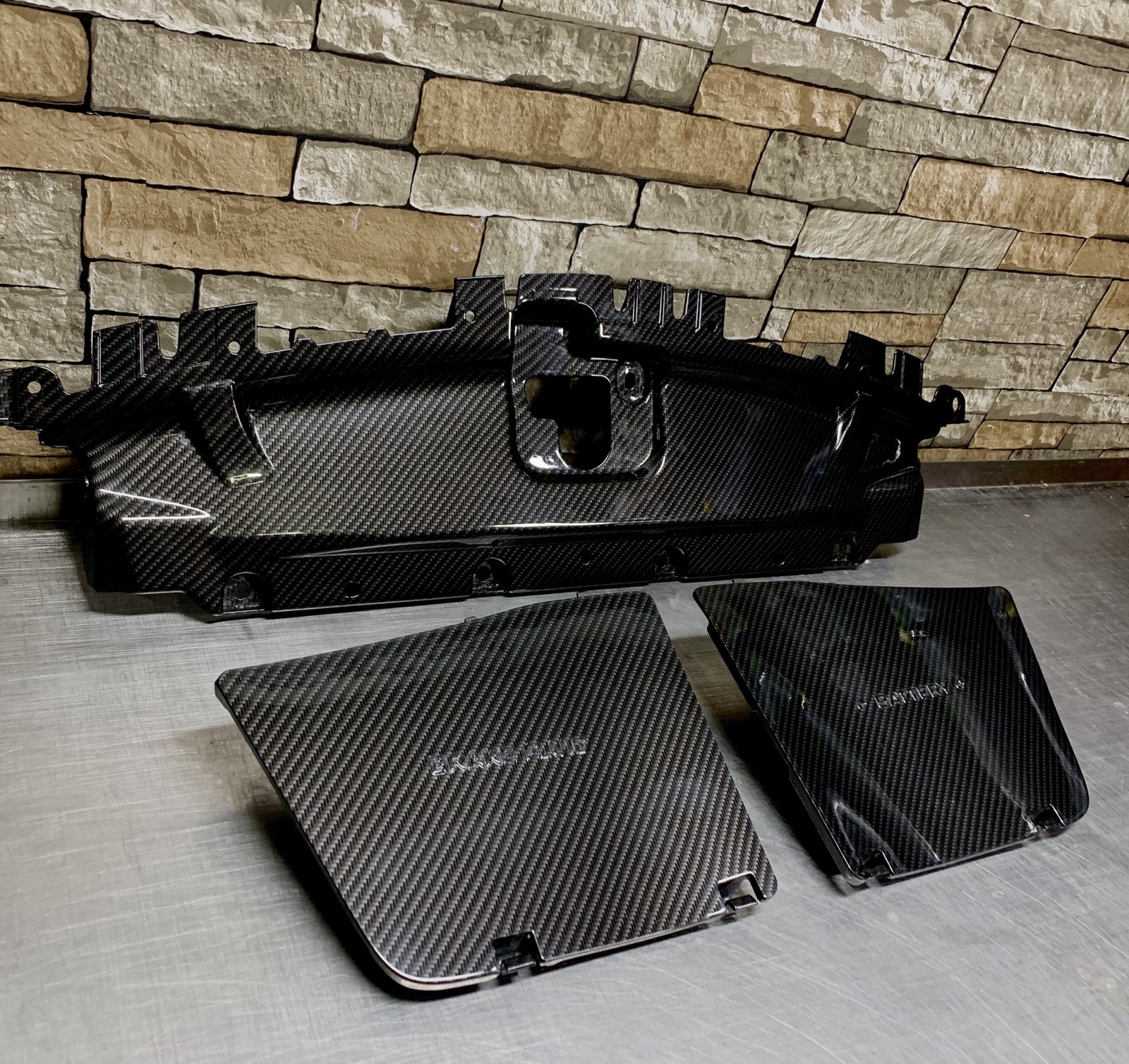 2008-13 G37 SEDAN Radiator Battery Brake IN12241 Cover Hydro Dipped ...