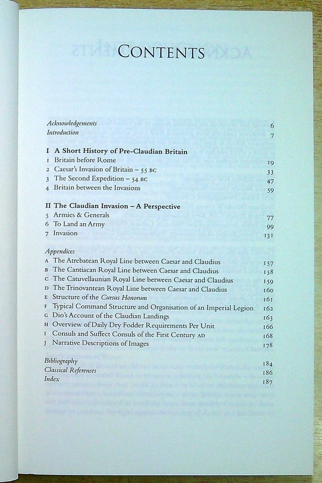 Waite, John TO RULE BRITANNIA: THE CLAUDIAN INVASION OF BRITAIN AD 43 ...