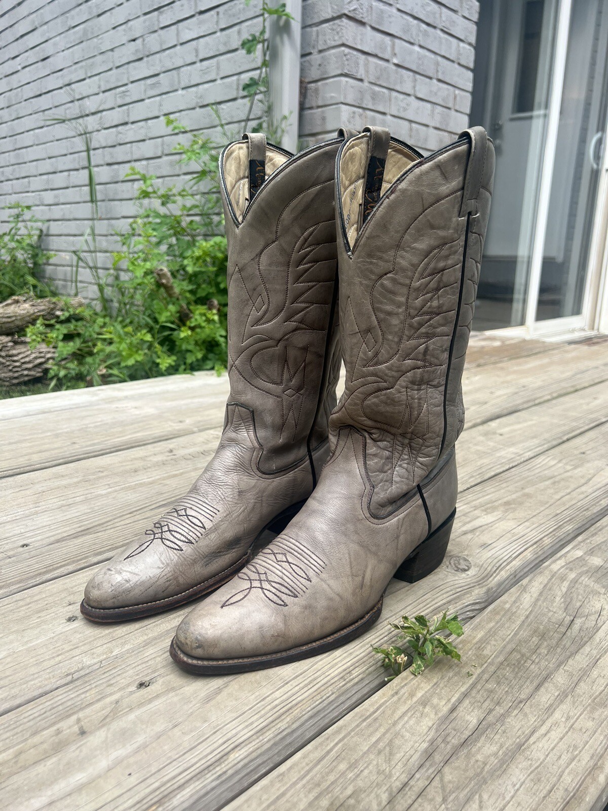 Morgan Miller Boots 10B Mens Vintage Cowboy Boots | eBay
