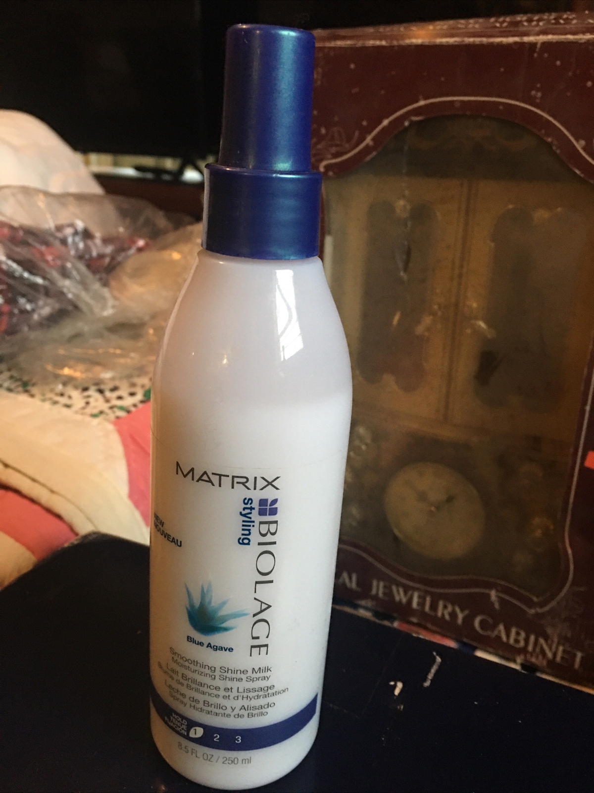 Matrix Biolage Styling Blue Agave Smoothing Shine Milk Shine Spray 8.5 ...
