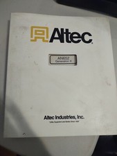 Altec Upper Controller for an At237 #716-62385 Bucket Boom Aerial Truck ...
