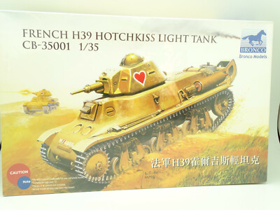 Bronco Maquette 1/35 Militaire Army - French H39 Hotchkiss Light Tank ...