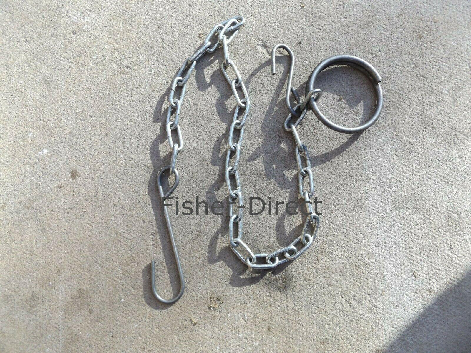 Cooking tripod chains, hooks and pocket chain dutch oven bush craft ...