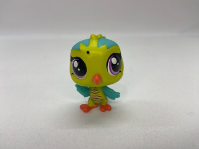 lps littlest pet shop figure hugsy lovejoy bird bobblehead #4014 | eBay