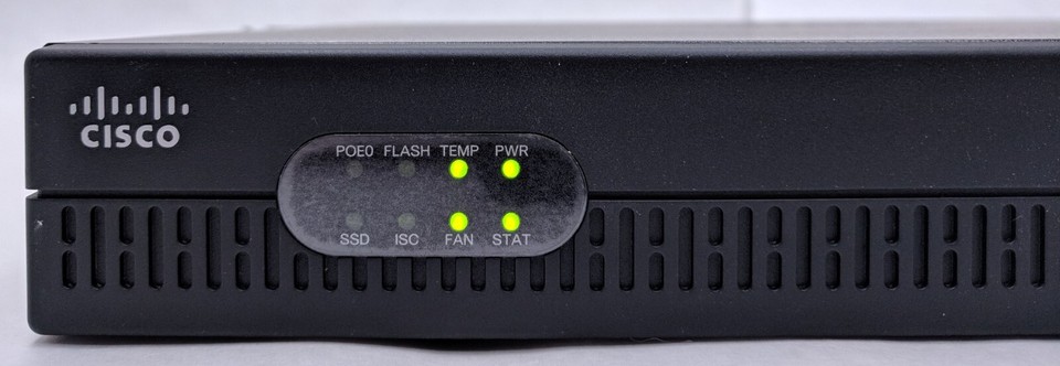 Cisco 4300 Series ISR4321/K9 V02 Integrated Services Router w/ x1 NIM ...