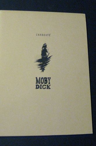 Chabouté dossier de presse Moby Dick Ed. Vents d'Ouest TBE | eBay