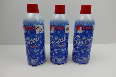 Fake Snow Artificial Can 10 Oz Tree Holiday Winter Fake Snow - Lot of 3 ...