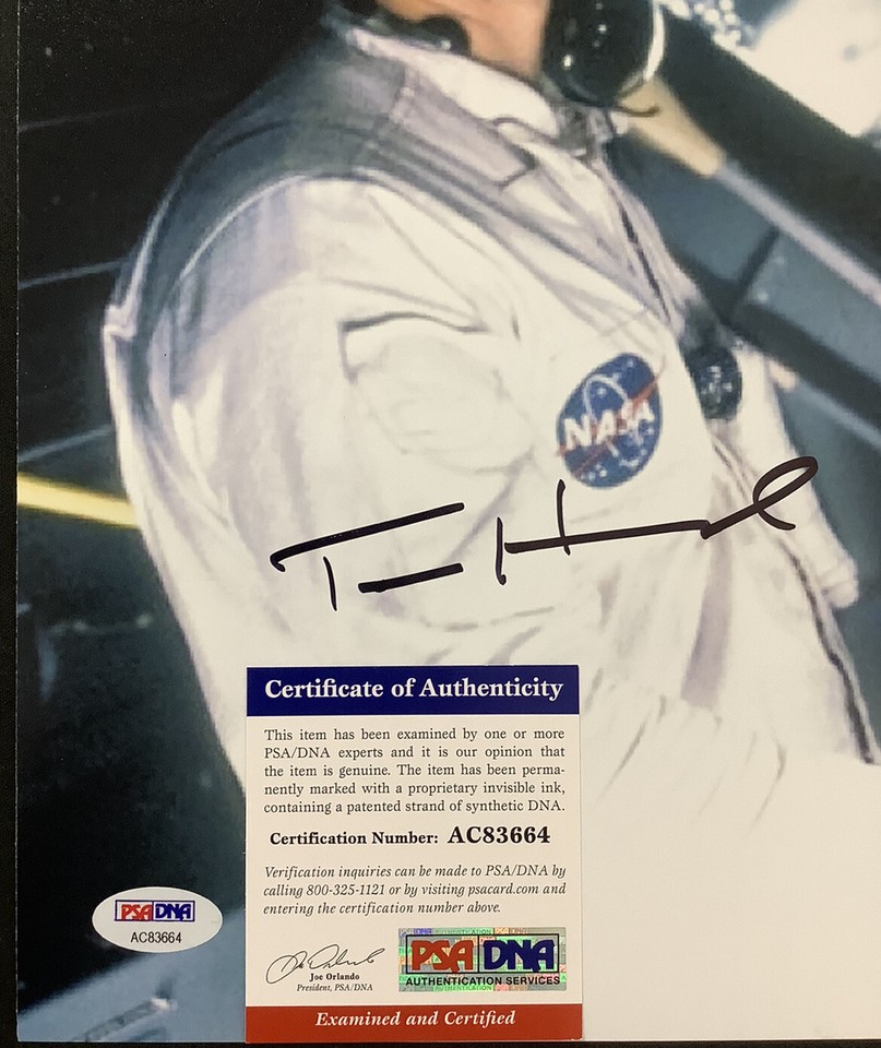 Tom Hanks Signed Photo 11x14 Autograph Apollo 13 Actor Forrest Gump Big ...