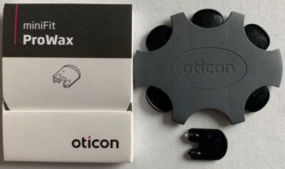 1 Pack Oticon ProWax miniFit Hearing Aid Wax Guards. 6 Filters Total ...