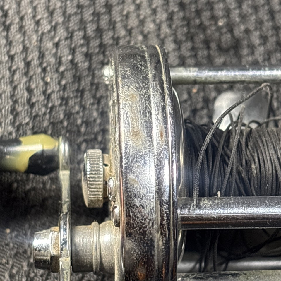 Vintage Wards Sport King 60-6310 Model 5C Fishing Reel Made in USA nice ...