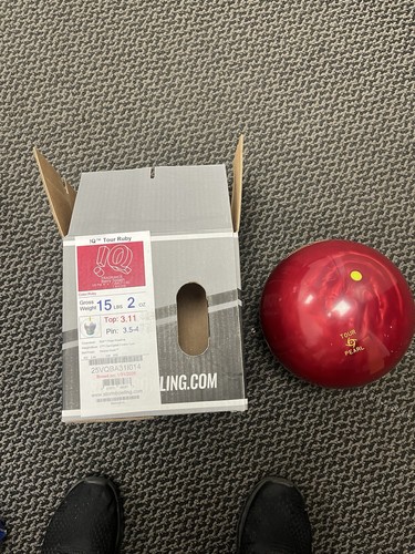 15lb Storm IQ (!Q) Tour Ruby Bowling Ball | 1st Quality | New In Box | eBay