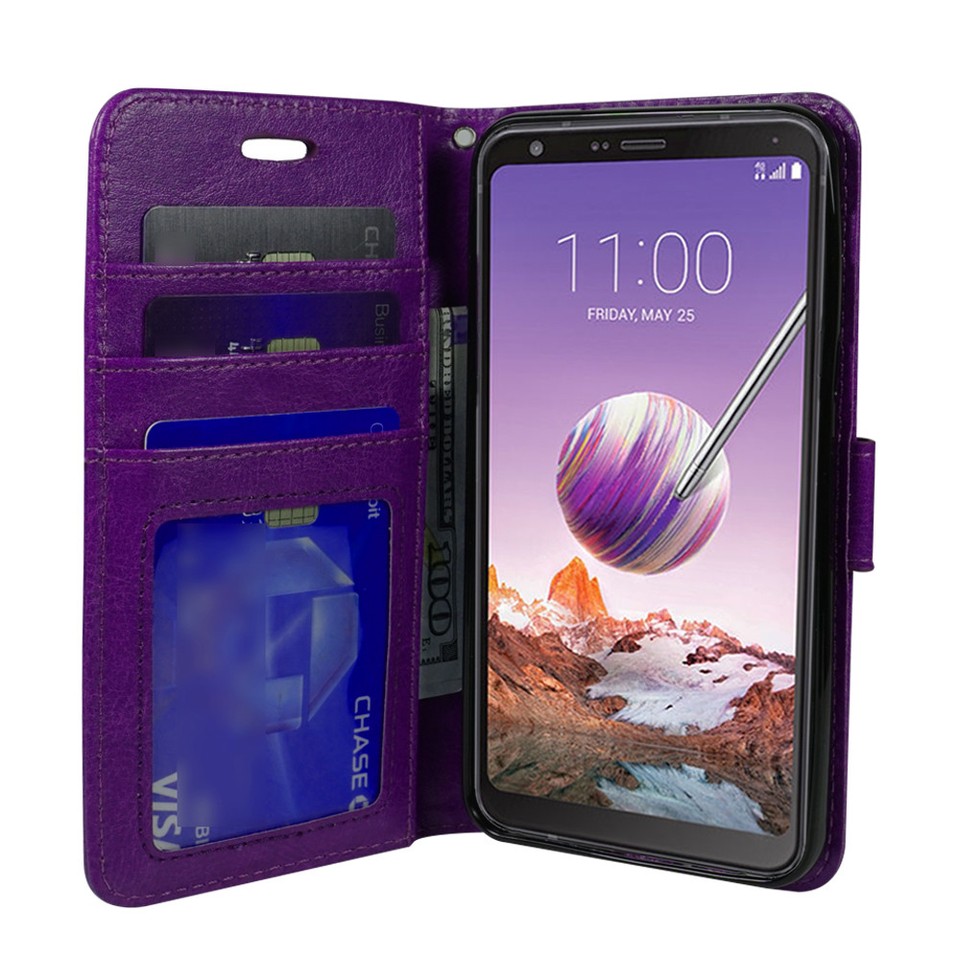 For LG Stylo 5 | Stylo 4 | 4 Plus| PU Leather Wallet Phone Case Cover ...