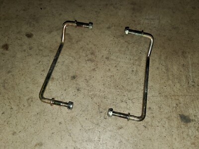 John Deere STX38 Black Deck OEM Gas Tank Hood Rods R- M78438 L- M78439 ...