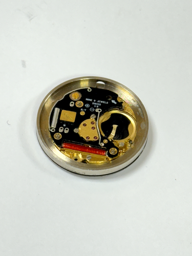 ETA 256.111 EBERHARD&CO DIAL & MOVEMENT QUARTZ DATE 9 JEWELS SWISS MADE ...