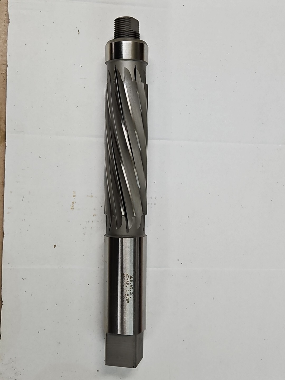 1-5/8" High Speed Steel Left Hand Spiral Right Hand Cut Hand Expansion ...