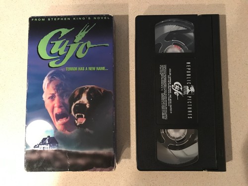 Cujo (VHS, 1994) Dee Wallace, Daniel Hugh-Kelly, Danny Pintauro ...