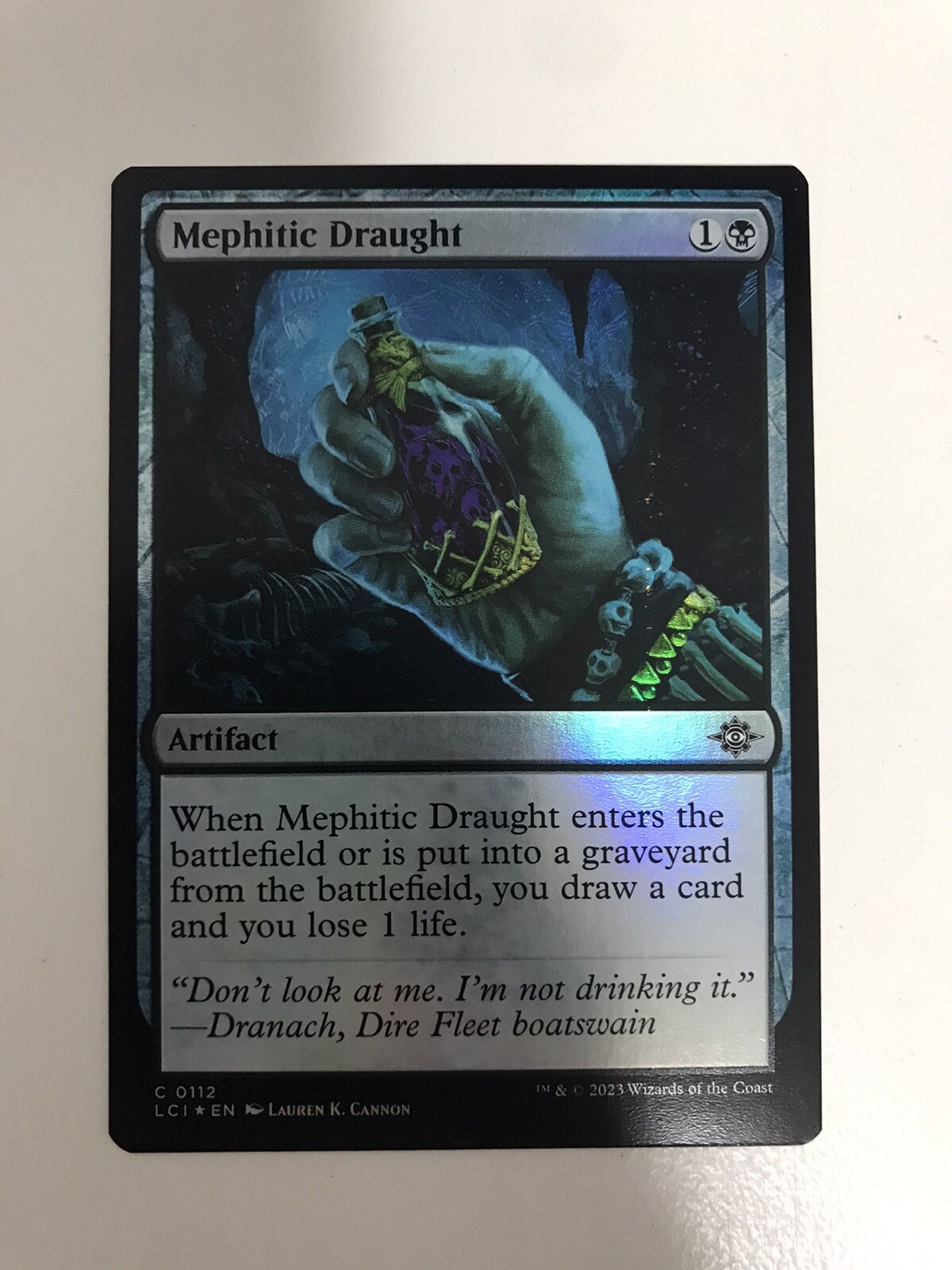 Mephitic Draught Foil MTG Magic the Gathering Card NM Near Mint LCI | eBay