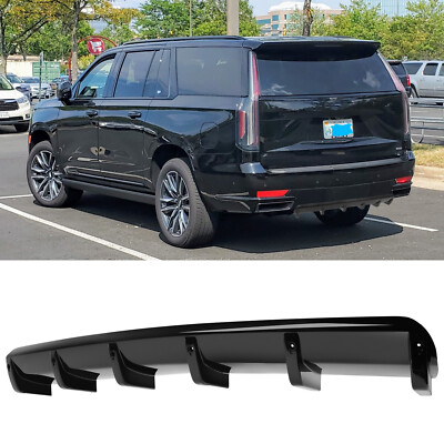 For Cadillac Escalade Rear Bumper Diffuser Lip Spoiler Splitter Body ...
