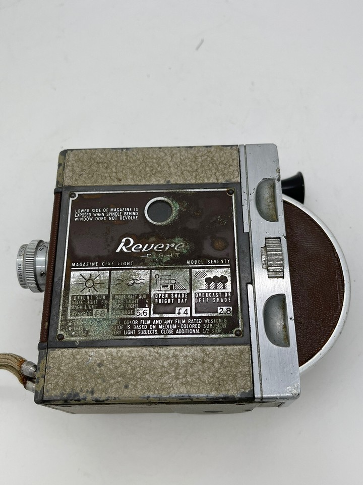 Vintage Revere Eight Model Seventy Camera AS IS | eBay