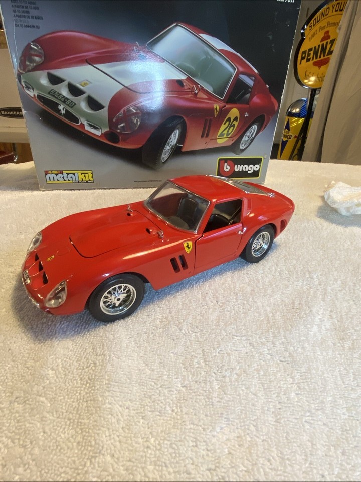 Burago 7011 Ferrari 250 GTO NURBURGRING 1/18 Model Diecast Metal Kit ...