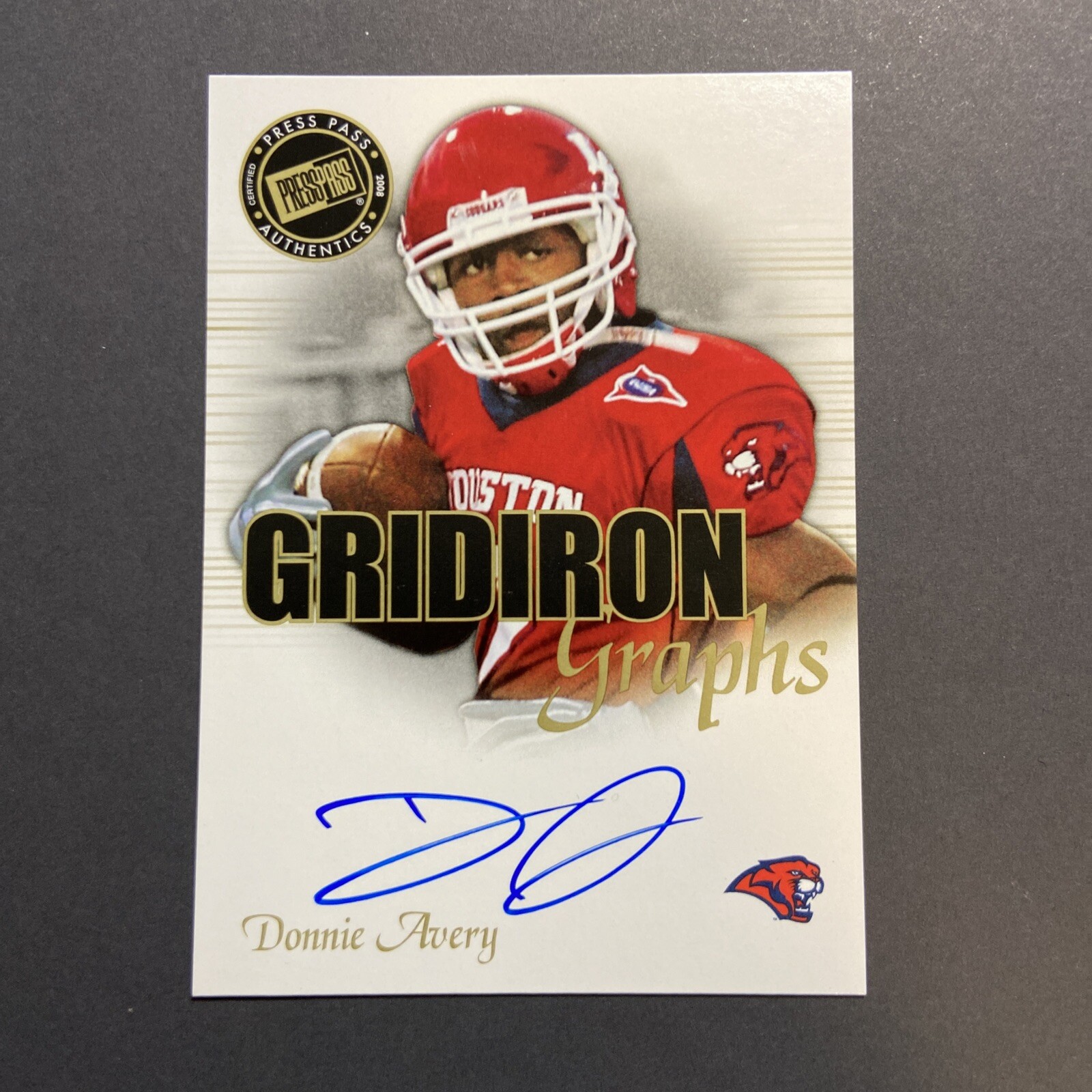 2006 Press Pass SE Donnie Avery AUTOGRAPH RC Houston Cougars AUTO ...