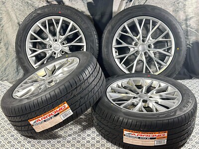 20" Jeep Grand Cherokee Summit silver wheels rims Factory OEM set 4 ...