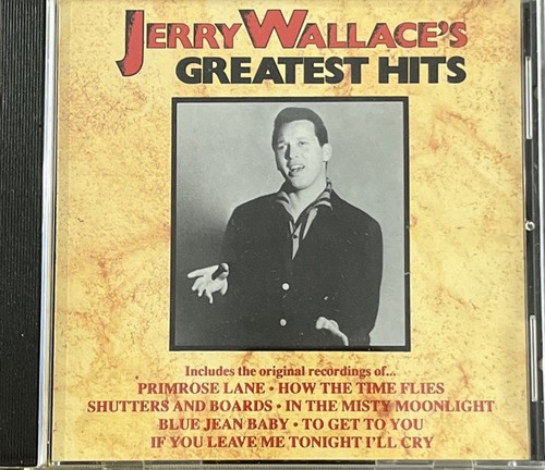 Greatest Hits by Jerry Wallace (CD, 1991) 715187726222| eBay