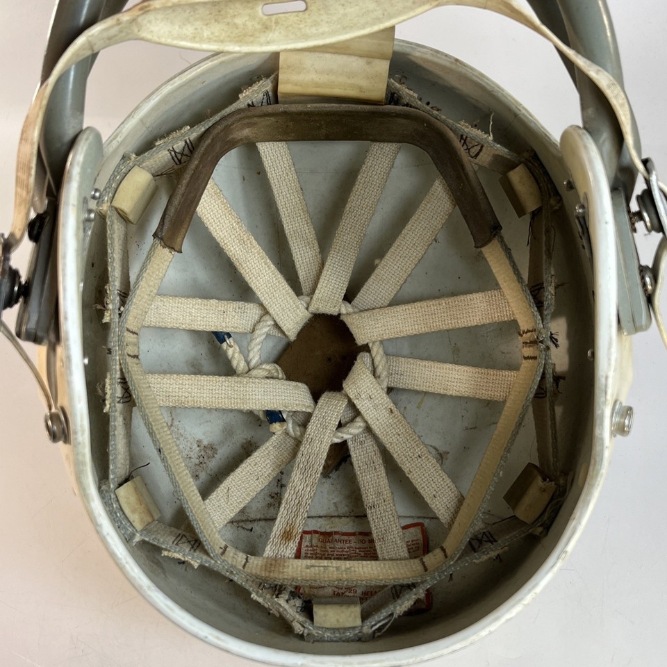 Vintage Riddell TAK-29 Football Helmet W/ Mask & Chin Strap Rebels ...