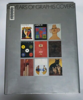 42 Years of Graphis Covers Pedersen 1987 Hardback in Jacket ( Ex-lib ...
