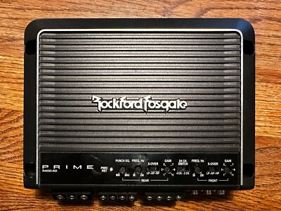 Rockford Fosgate Prime R400-4D 400W Class D 4 Channel Amplifier ...