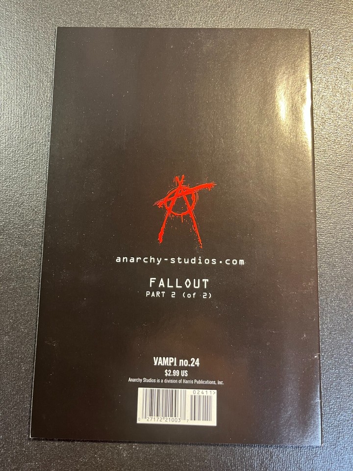 Vampi 13 Variant KEVIN LAU Vol 1 Harris Anarchy Studio Comic David ...